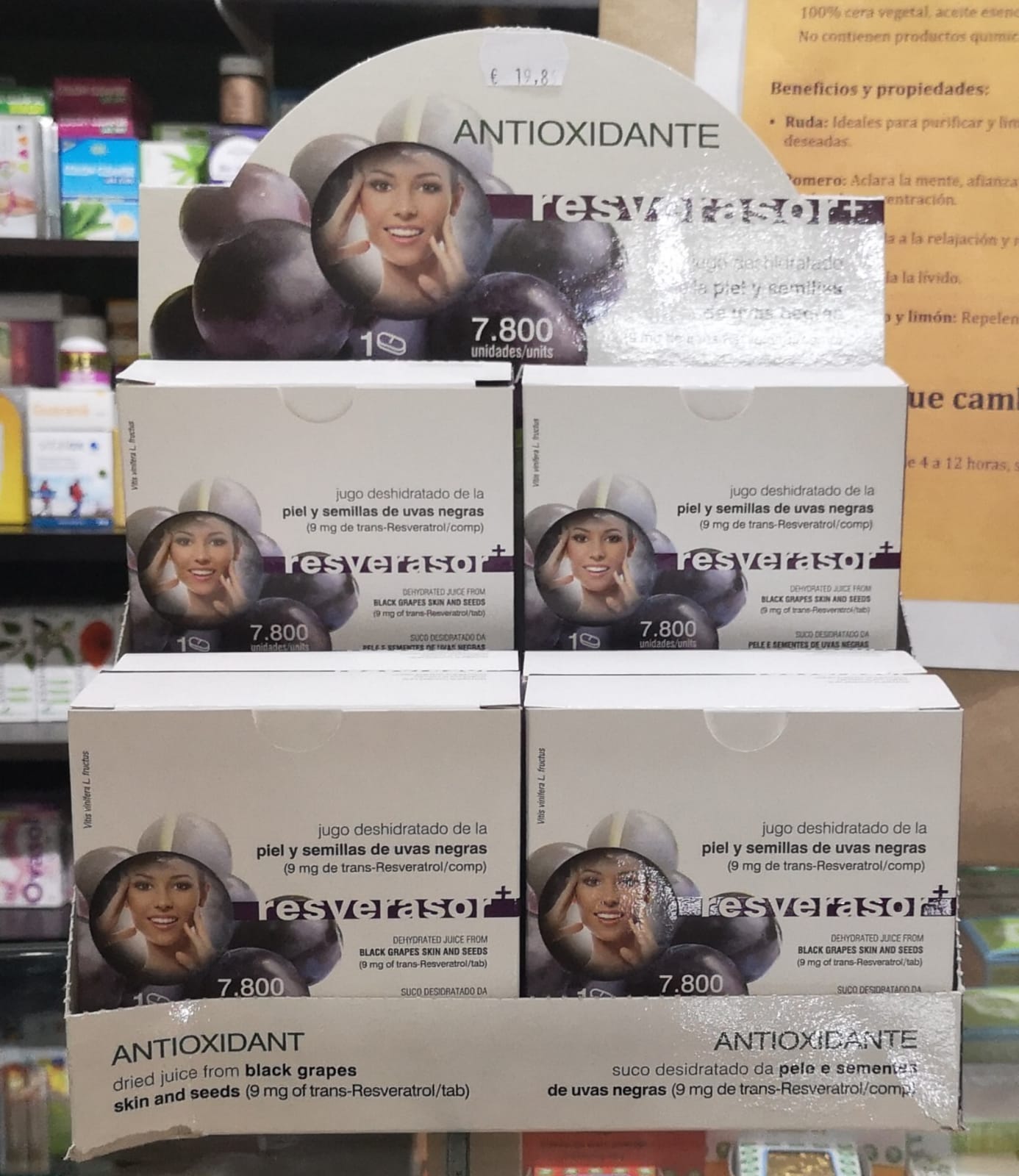 Resverasor Plus, antienvejecimiento, antiarrugas y antioxidante ...